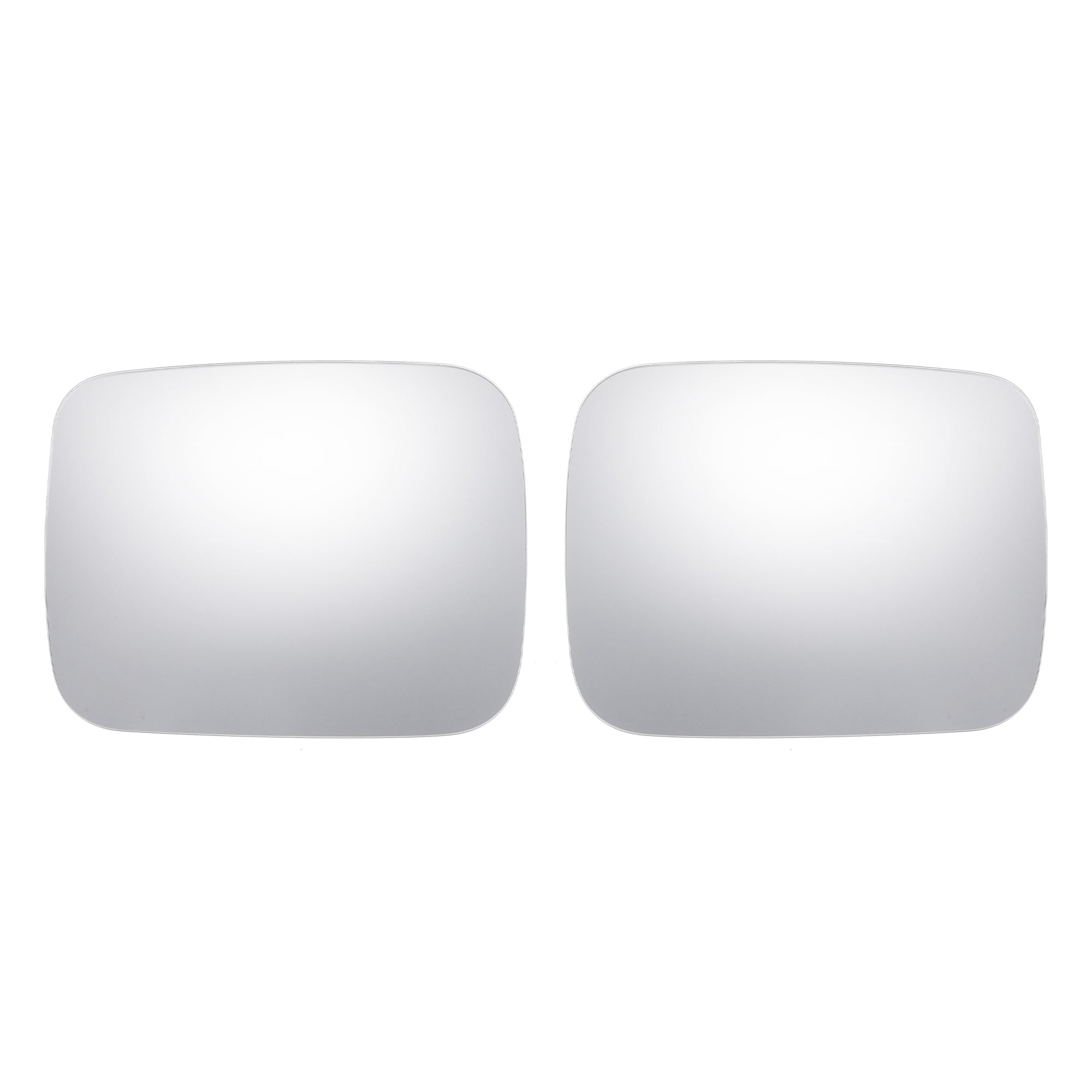 Pair Car Left Right White Mirror Glass w/ Back Heated for JEEP Renegade ...