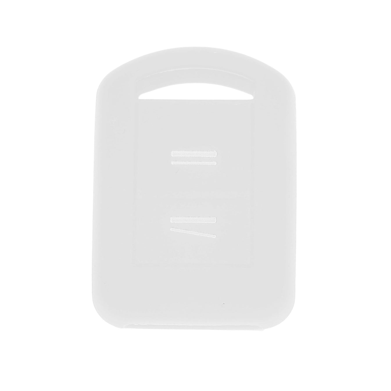 White Silicone Car Key Case for Opel Corsa C 2000-2006 - 2 Buttons ...